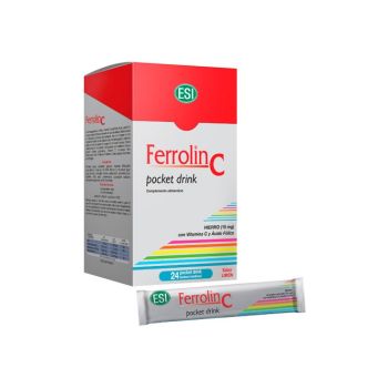 Ferrolin C pocket drink 24 sobres ESI Trepat Diet